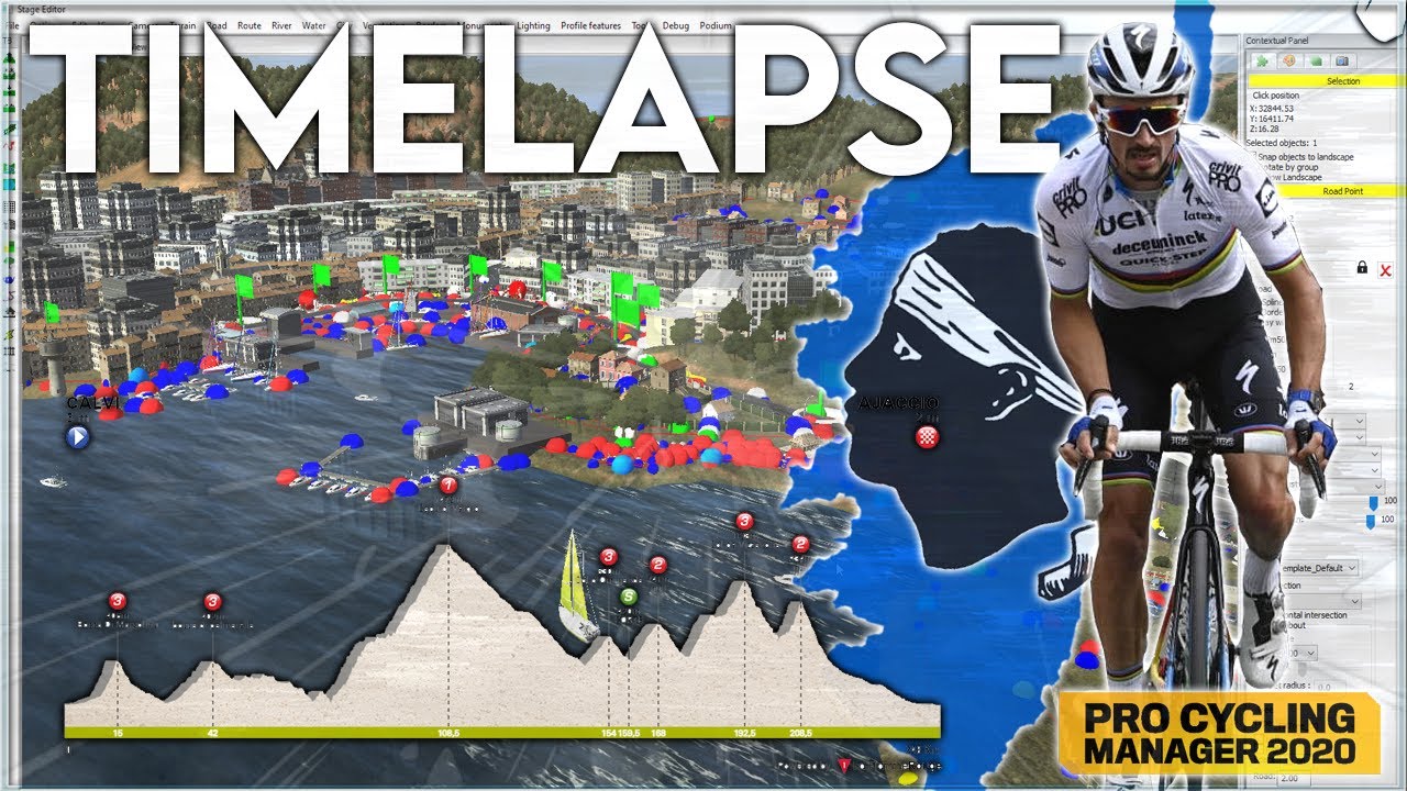 MON RETOUR SUR LE STAGE EDITOR PCM 2020 - TIMELAPSE CALVI - AJACCIO ...