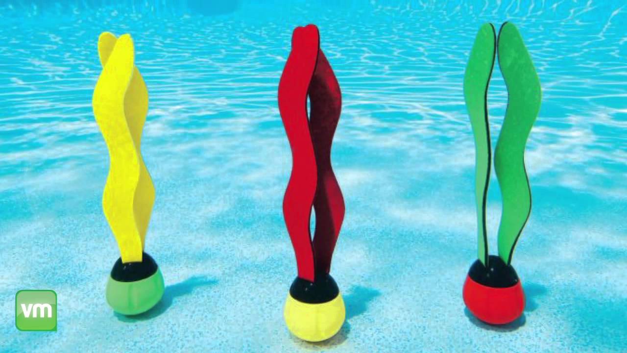 Underwater Swimming/Diving Fun Balls (3 Pack) | Intex 55503 - YouTube