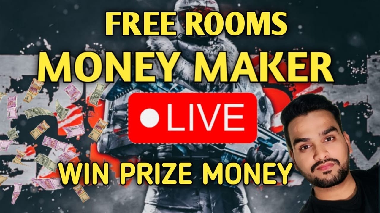 Money Maker is Live on Bgmi Custom Free Entry And Win Prize Money - YouTube