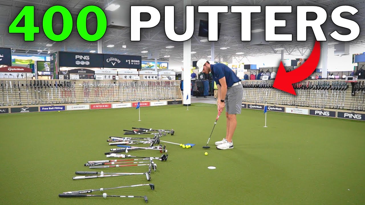 I Made A Putt With Every Putter At The PGA Tour Superstore - YouTube