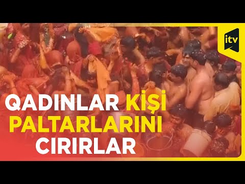 Hindistanda Holi bayramı dəhşətli görüntülərlə yadda qaldı