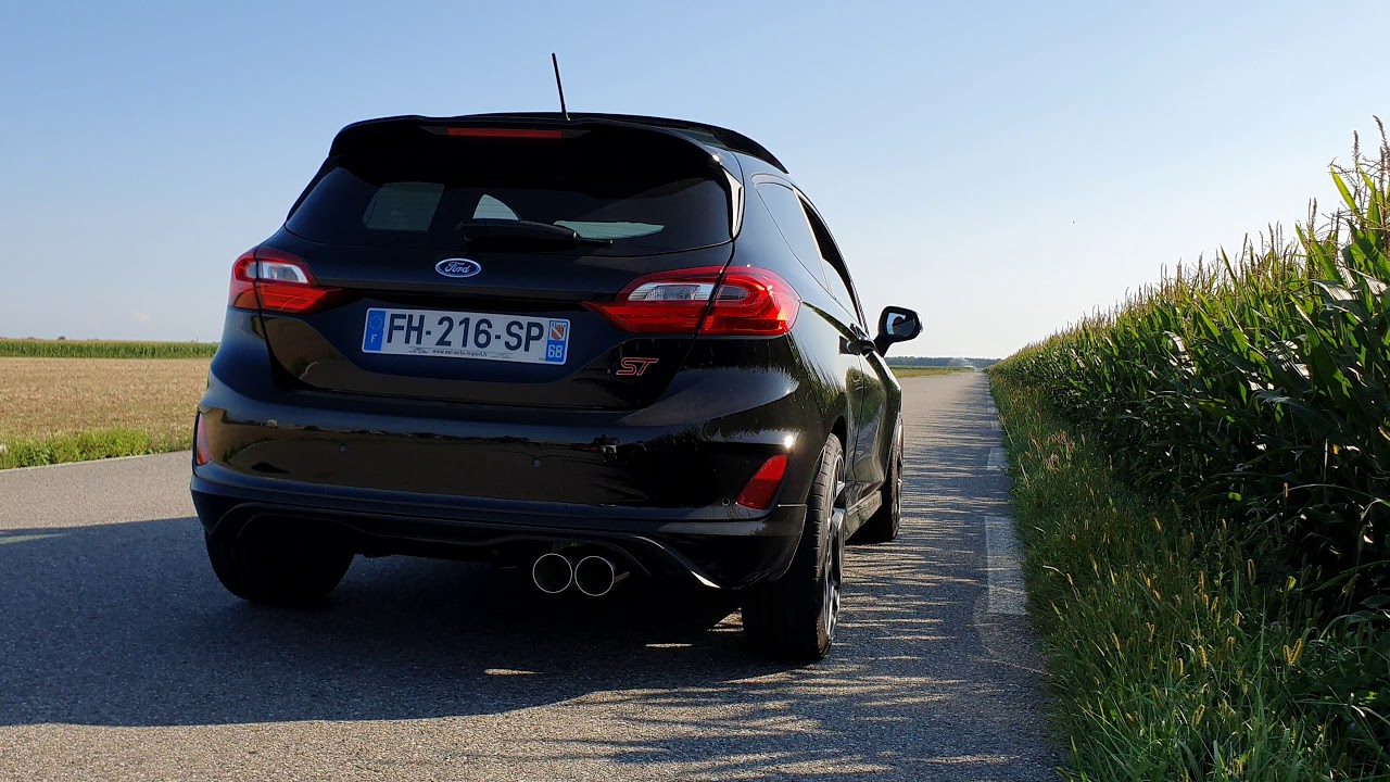 Ford Fiesta St Mk8 200cv MaxInox Exhaust Backbox Delete - YouTube