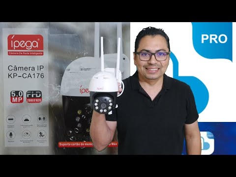 Nova Câmera KP-CA 176 da ípega agora com 5MP como configurar sem QR ...