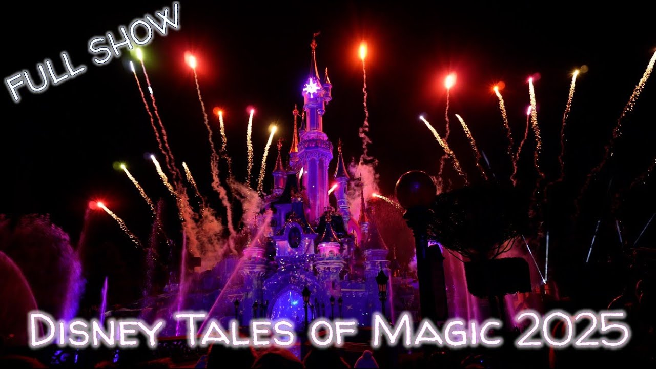 Disney Tales of Magic – Full Nighttime Show in 4K | Castle & Main ...