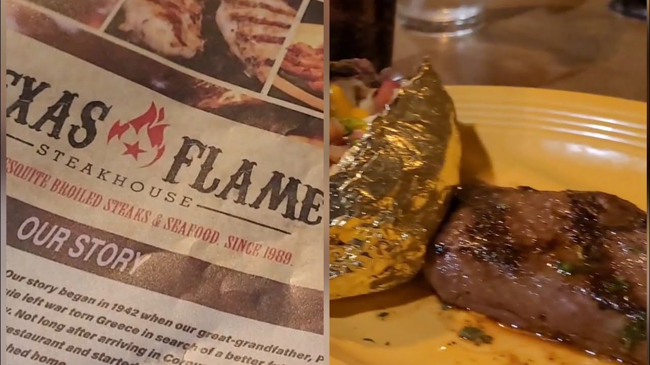 Enjoy a Meal. Texas Flame Steakhouse in Corpus Christi. Eat & Review the Food, Since Late 1940's ...