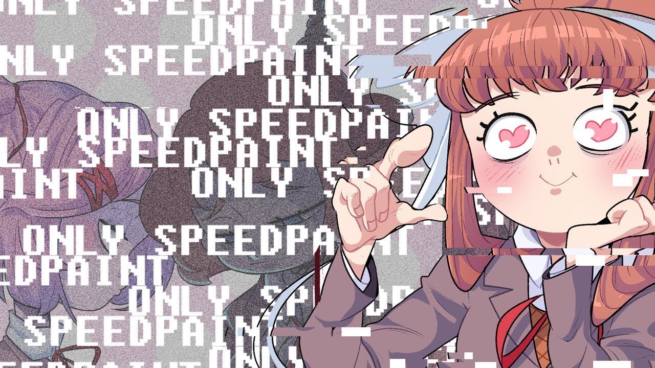 [Speedpaint] Doki Doki Literature Club! - YouTube