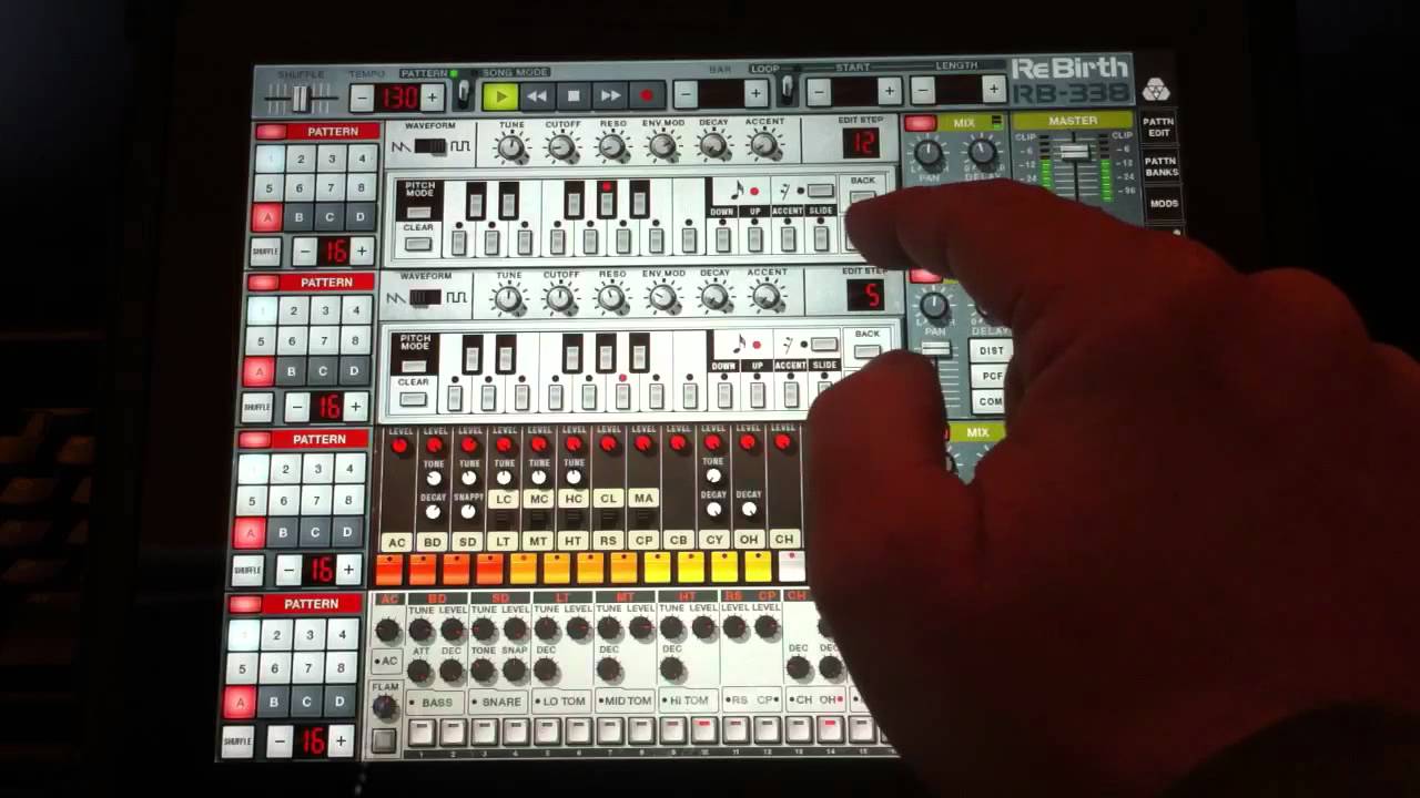 Simple Tutorial on Rebirth for iPad - YouTube