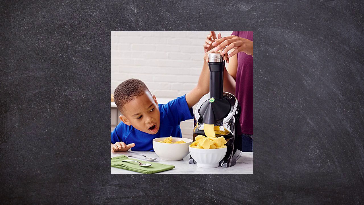 Yonanas 902 Classic Original Healthy Dessert Fruit Soft Serve Maker ...