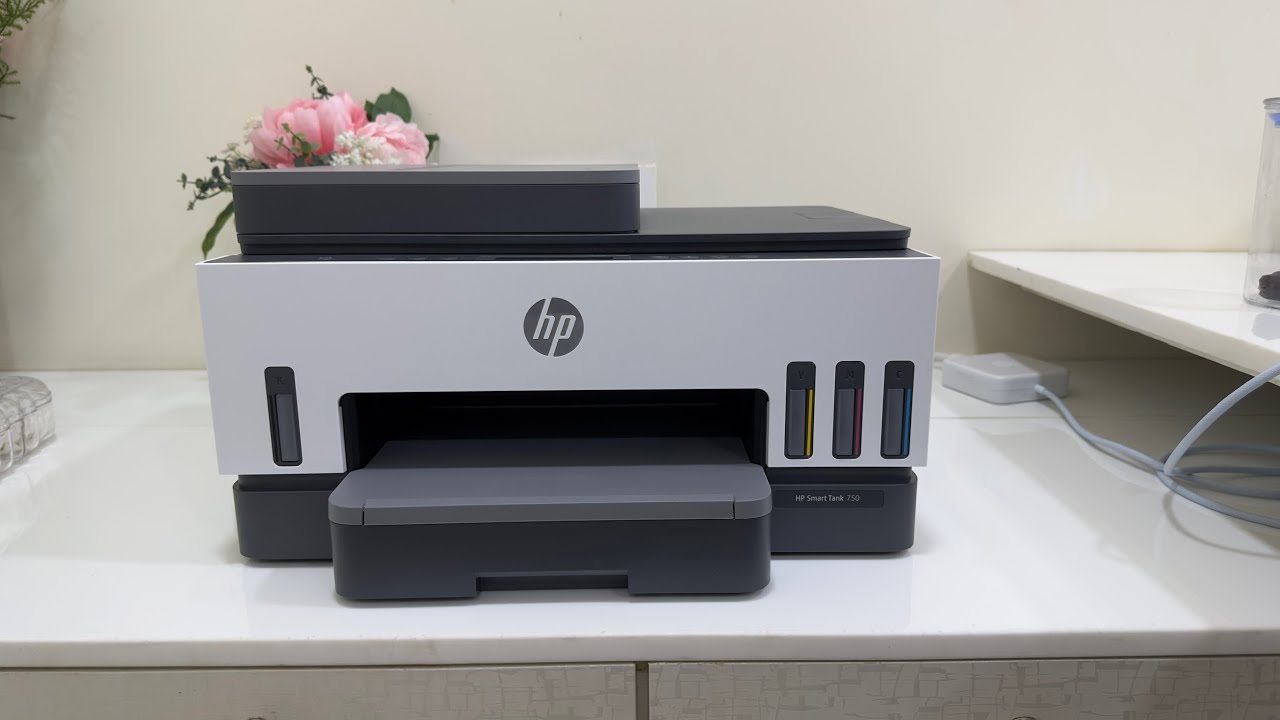 HP Smart Tank 750 Wireless All In One Printer 🖨️ Unboxing || High ...