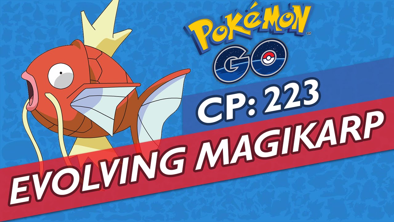 EVOLVING MAGIKARP INTO GYARADOS ★ CP: 223 ★ IV PERFECTION: 98% ...