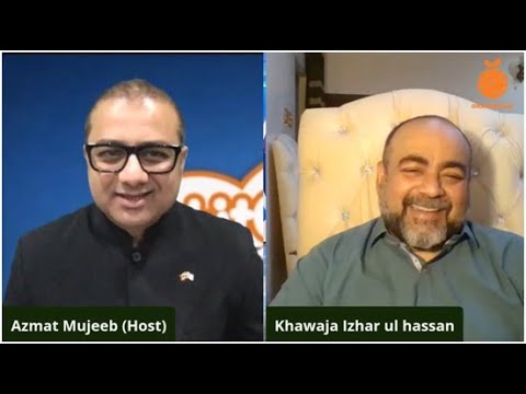 Chit Chat With Azmat Mujeeb (Khawaja Izharul Hassan MQM Pakistan) - YouTube