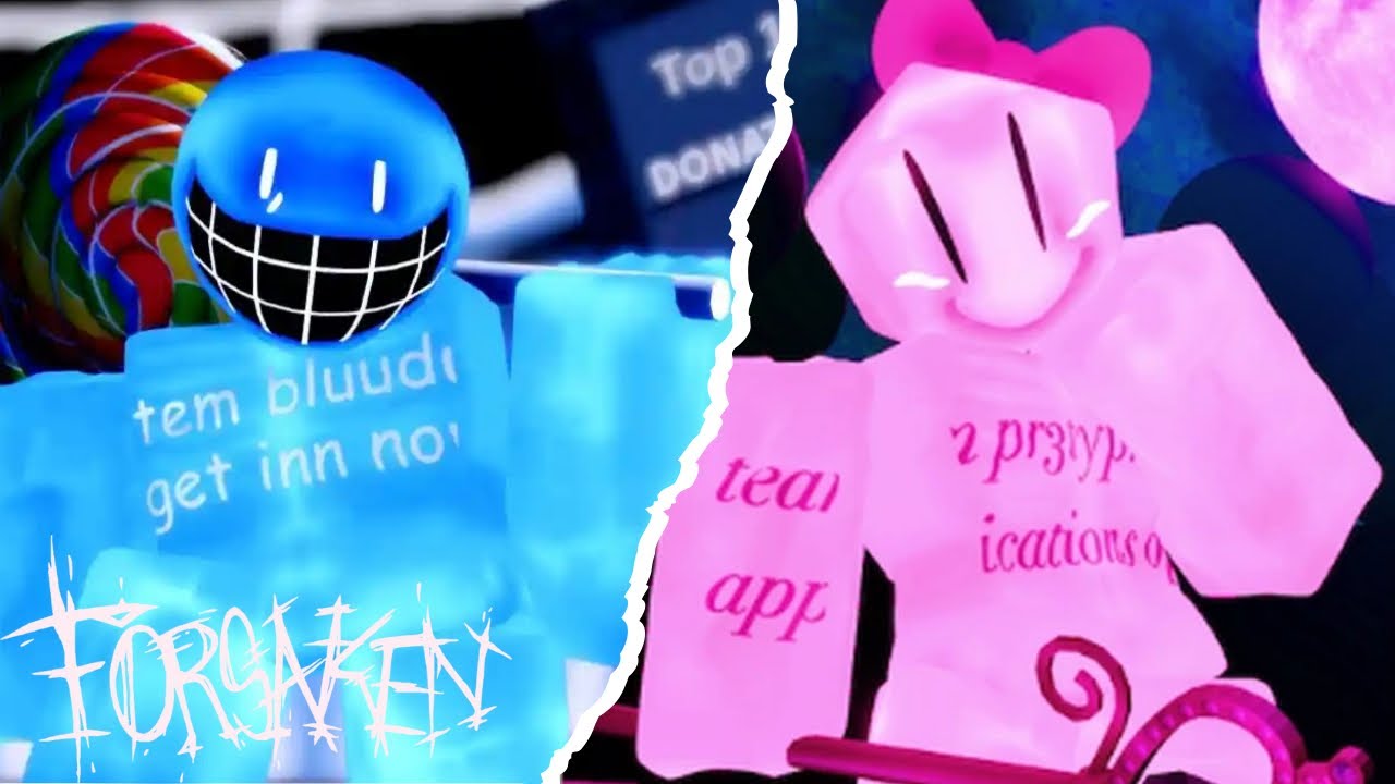 Bluudud and Pretty Princess share the Serverwipes | Forsaken - YouTube