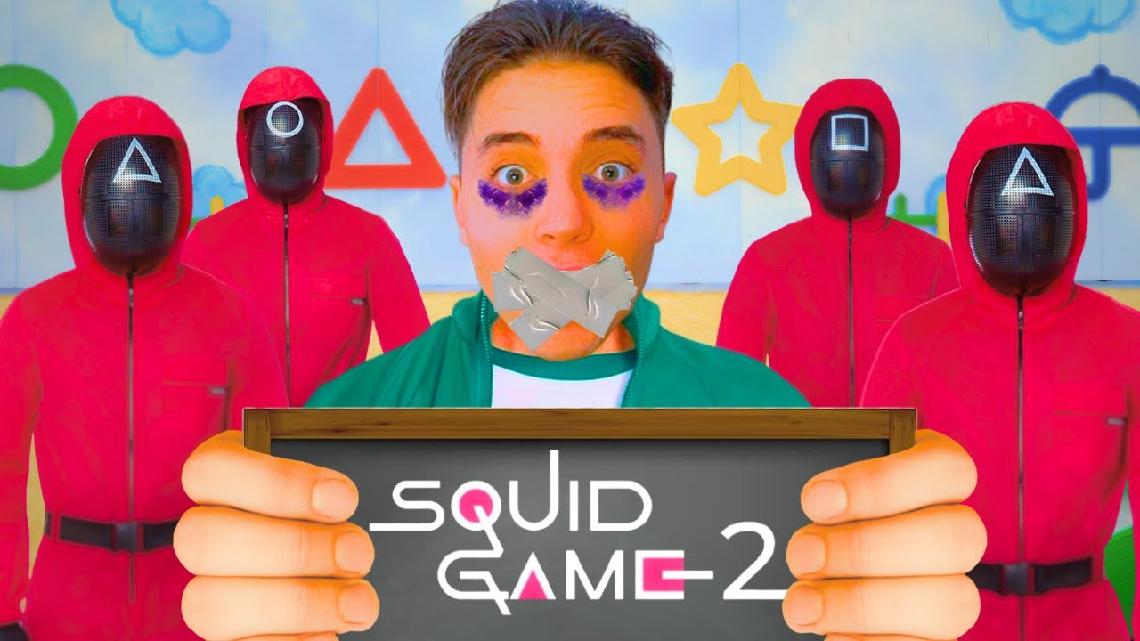 БЯХ НА СНИМАЧНАТА ПЛОЩАДКА НА "SQUID GAME'' - YouTube