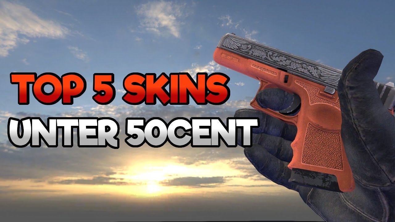 TOP 5 SKINS UNTER 50 CENT - YouTube