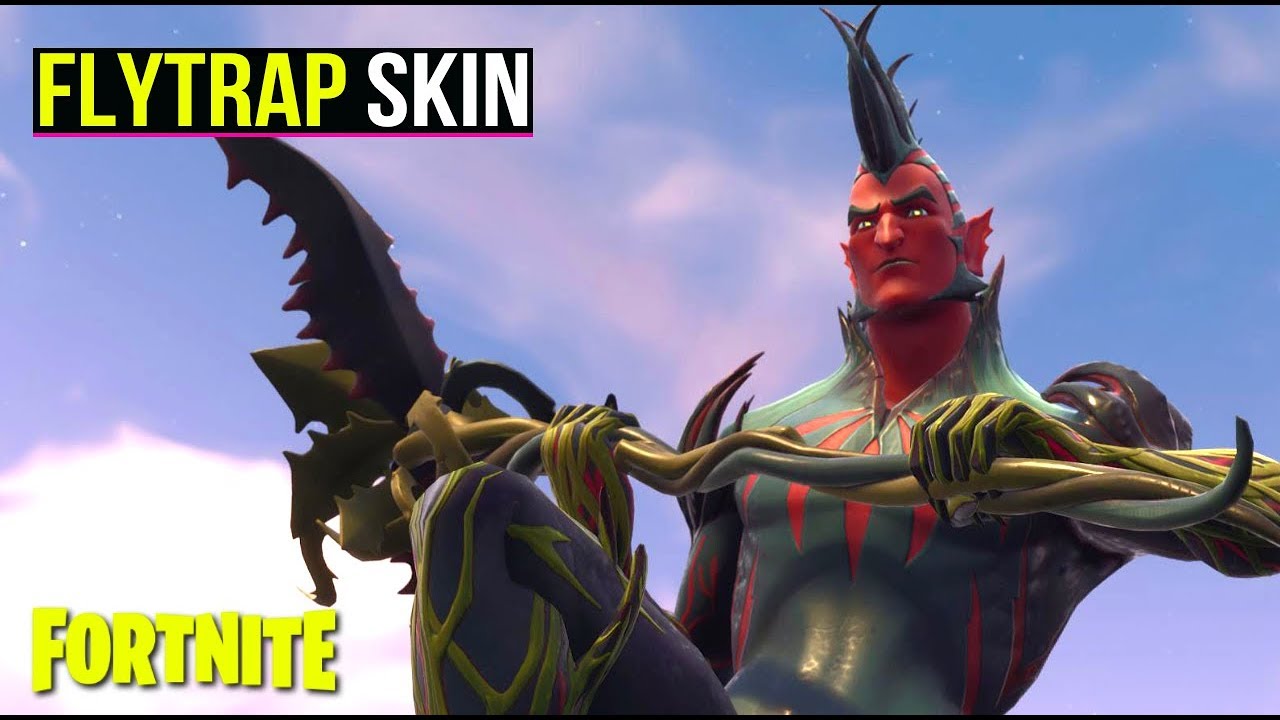 Fortnite *NEUER* LEGENDÄRER SKIN - Flytrap - YouTube