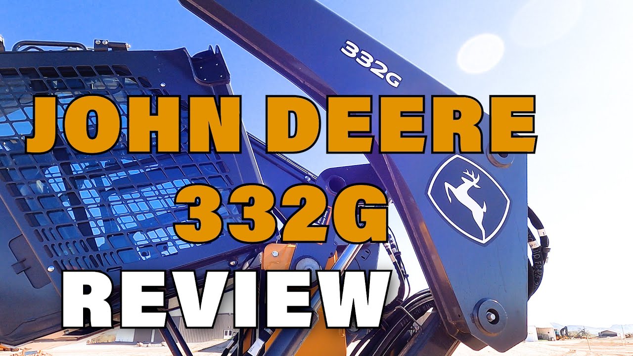 John Deere 332g Skid Steer - YouTube