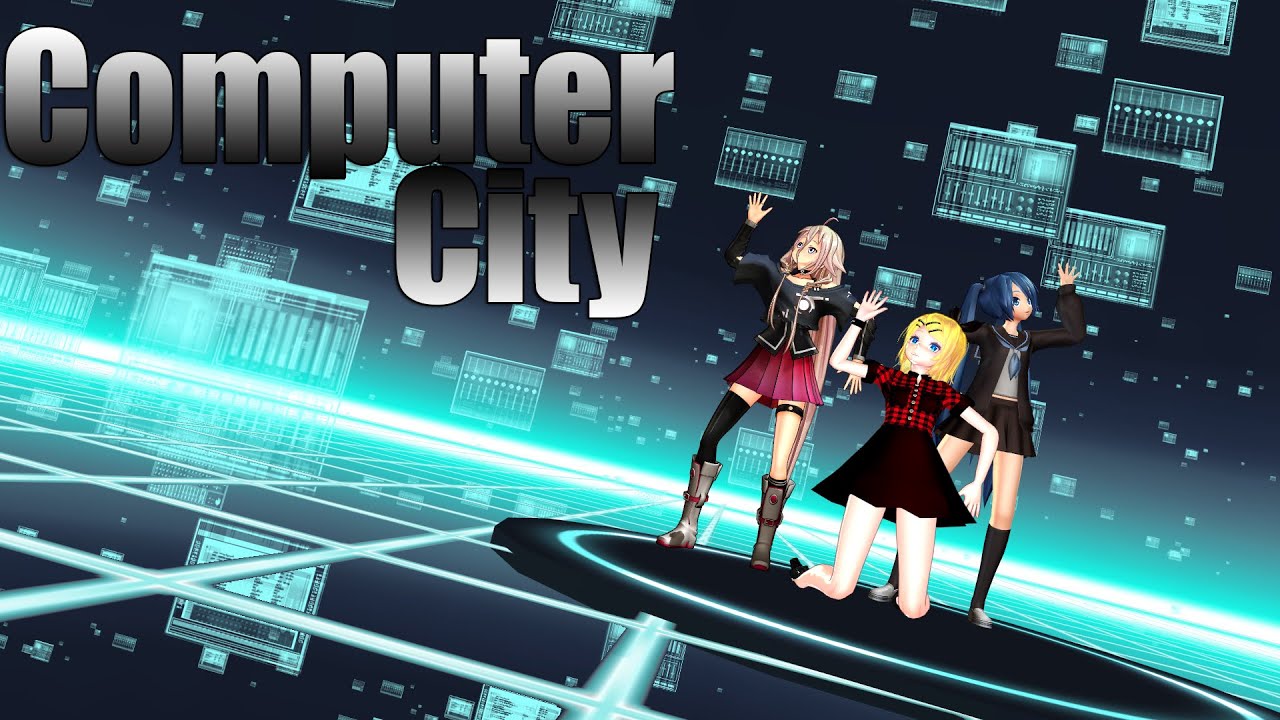 [MMD] Computer City - YouTube