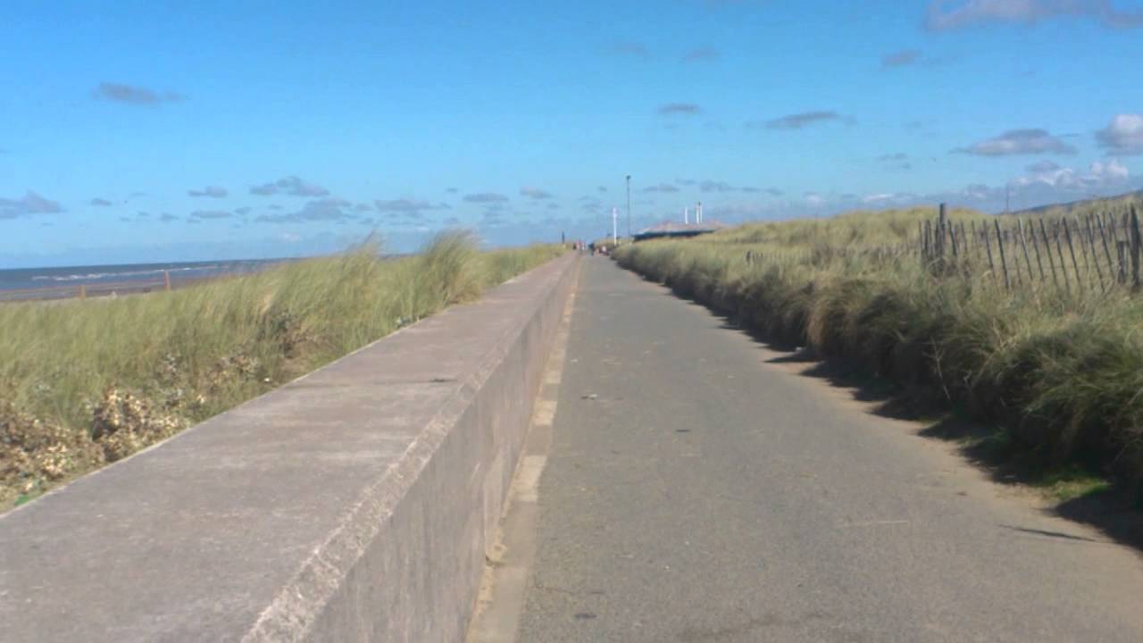 along the prom in towyn, nr rhyl - YouTube