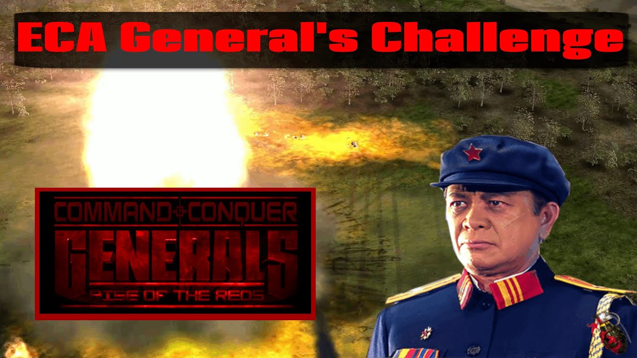 C&C Generals: Rise of the Reds General's Challenge - ECA vs Nuke ...