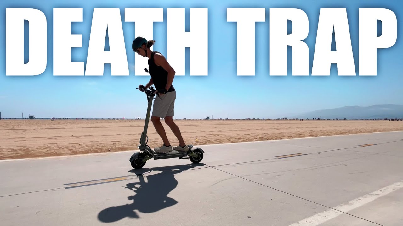 This 45 MPH electric scooter is THRILLING - Mukuta 10 Plus Review - YouTube