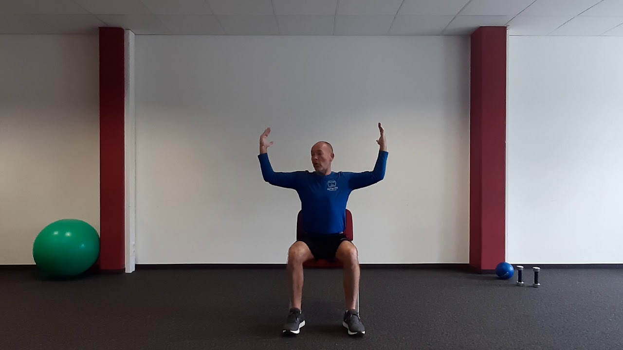 #13 Training im Sitzen - Reha-Fit Don Zuhause - fit mit Holger - YouTube