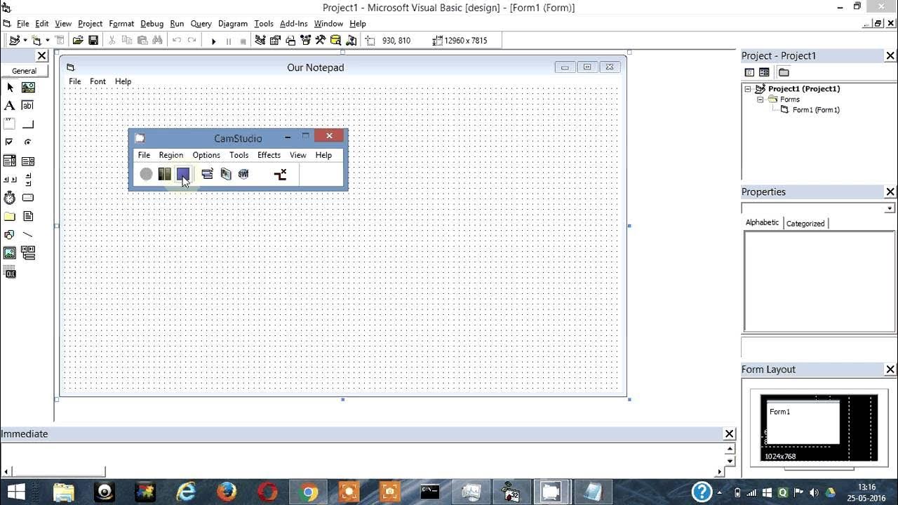 VB 6 | visual basic 6 | Notepad part 1 - YouTube