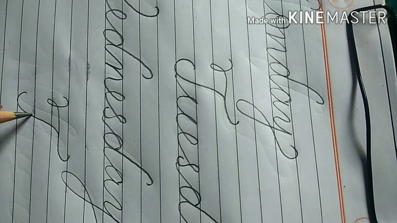 calligraphy week name for beginners,like and subscribe - YouTube