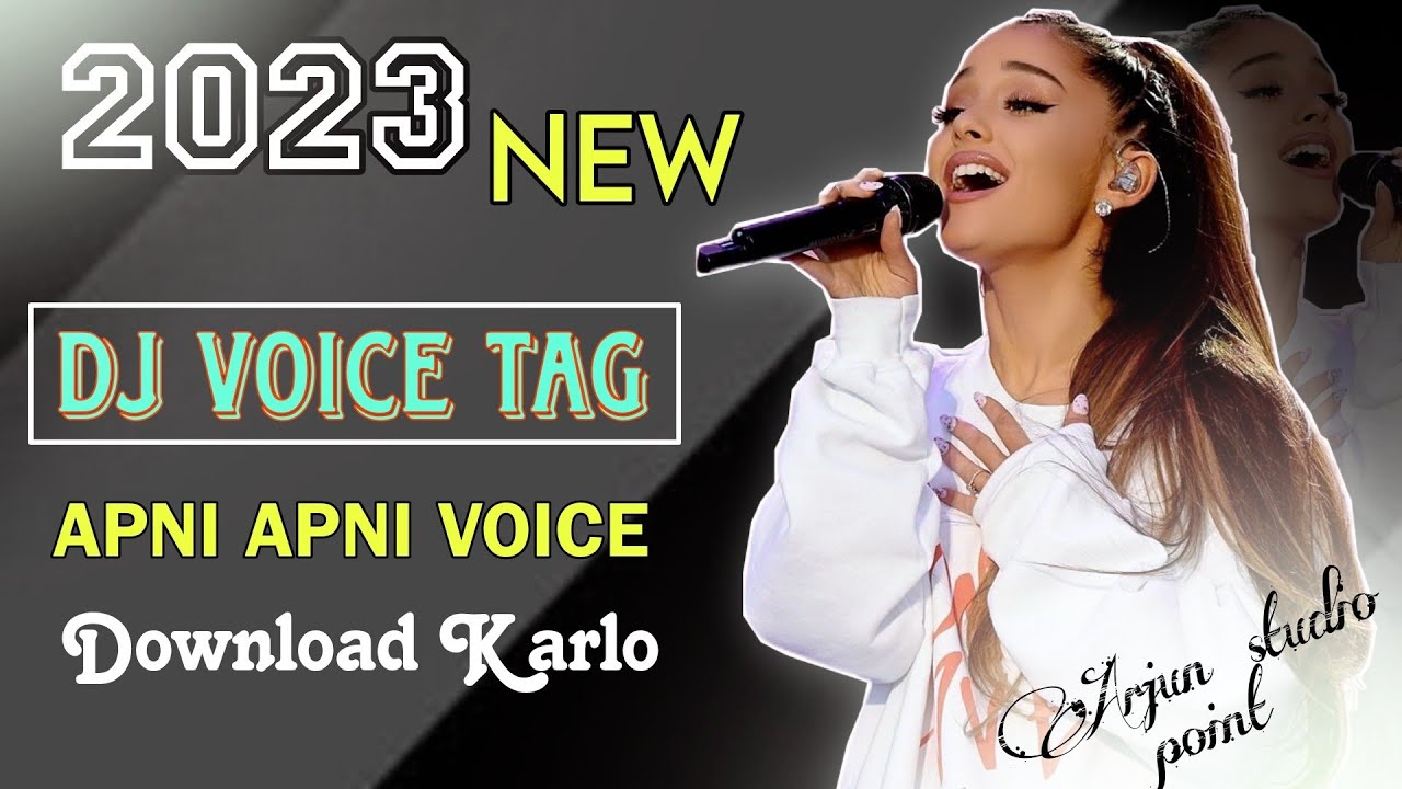 ( 2023 ) Dj Voice Tag, Free Voice pack, Free Download, Dj voice, #voice ...