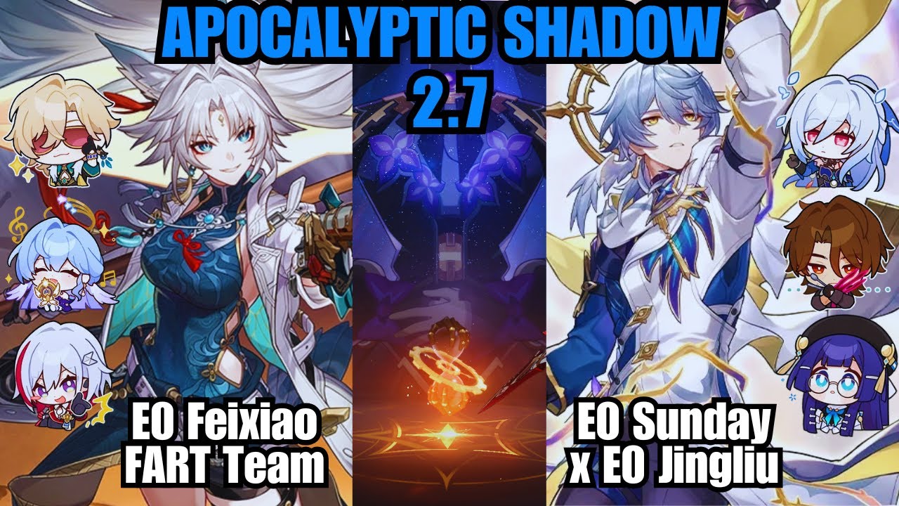 E0 Feixiao FART Team & E0 Sunday x E0 Jingliu HSR Apocalyptic Shadow 2. ...
