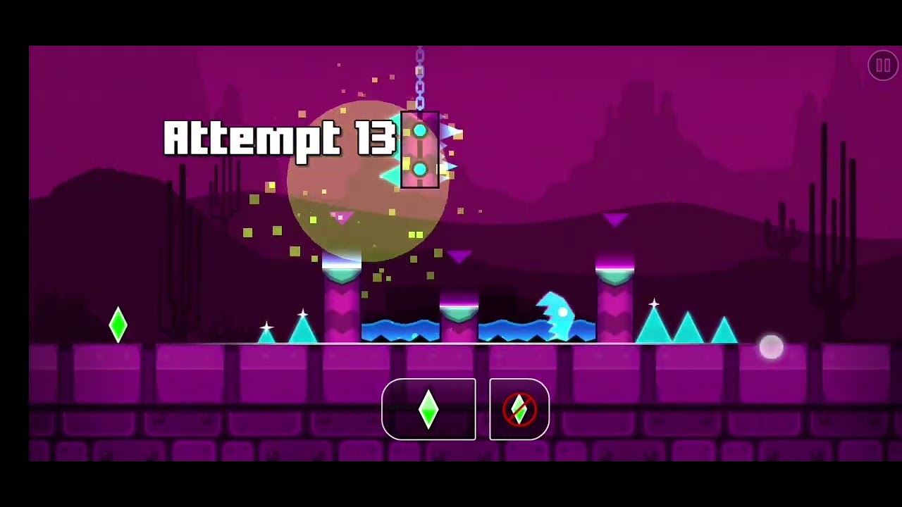 this is how trash i am at geometry dash - YouTube