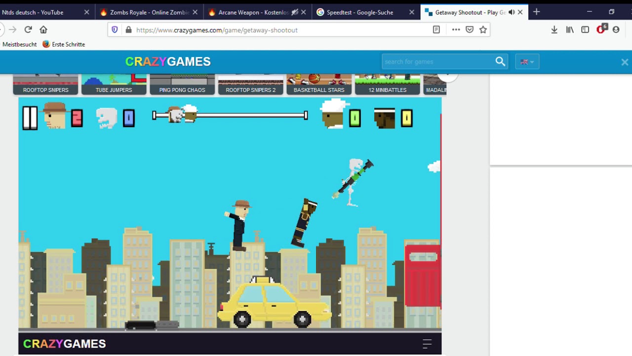 Getaway Shootout Play Getaway Shootout on Crazy Games Mozilla Firefox ...