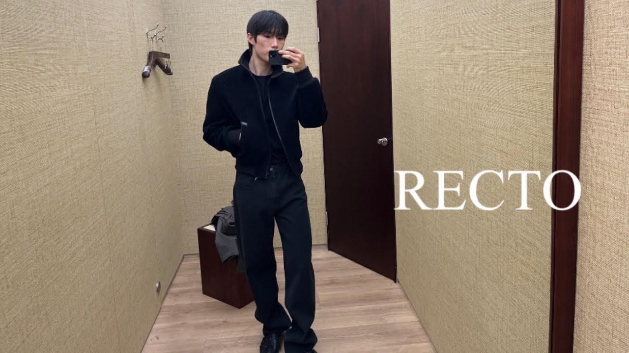 렉토가져왔습니다 렉토 25FW RECTO - YouTube