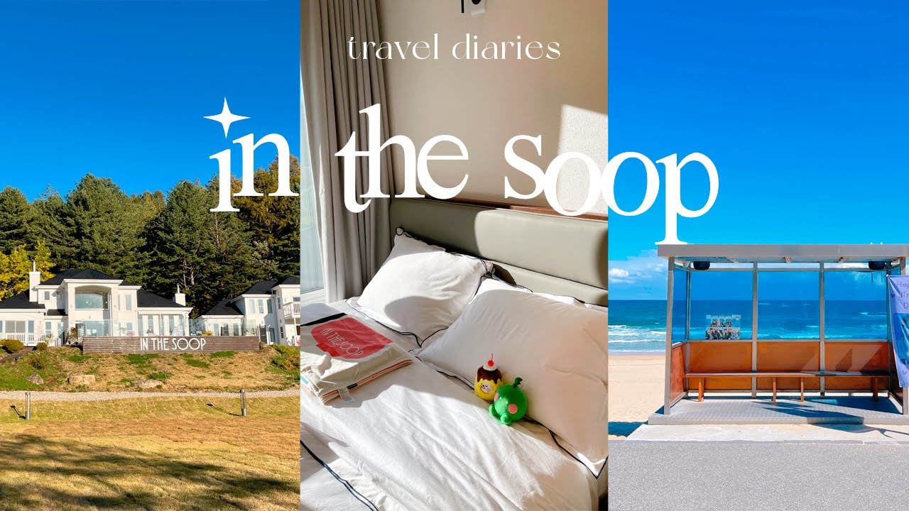 in the soop 🌷 travel diaries in south korea & spring day bus stop - YouTube
