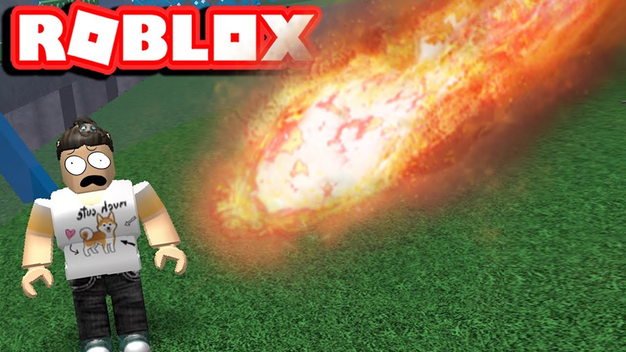 METEORS FALL OUT OF THE SKY IN THE ROBLOX LAB EXPERIMENT - YouTube