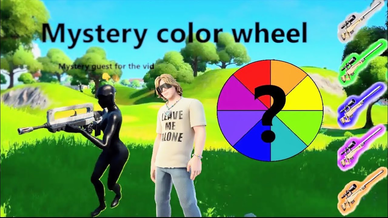 Fortnite challenge rarity wheel ft. @Lanoniscool680 - YouTube