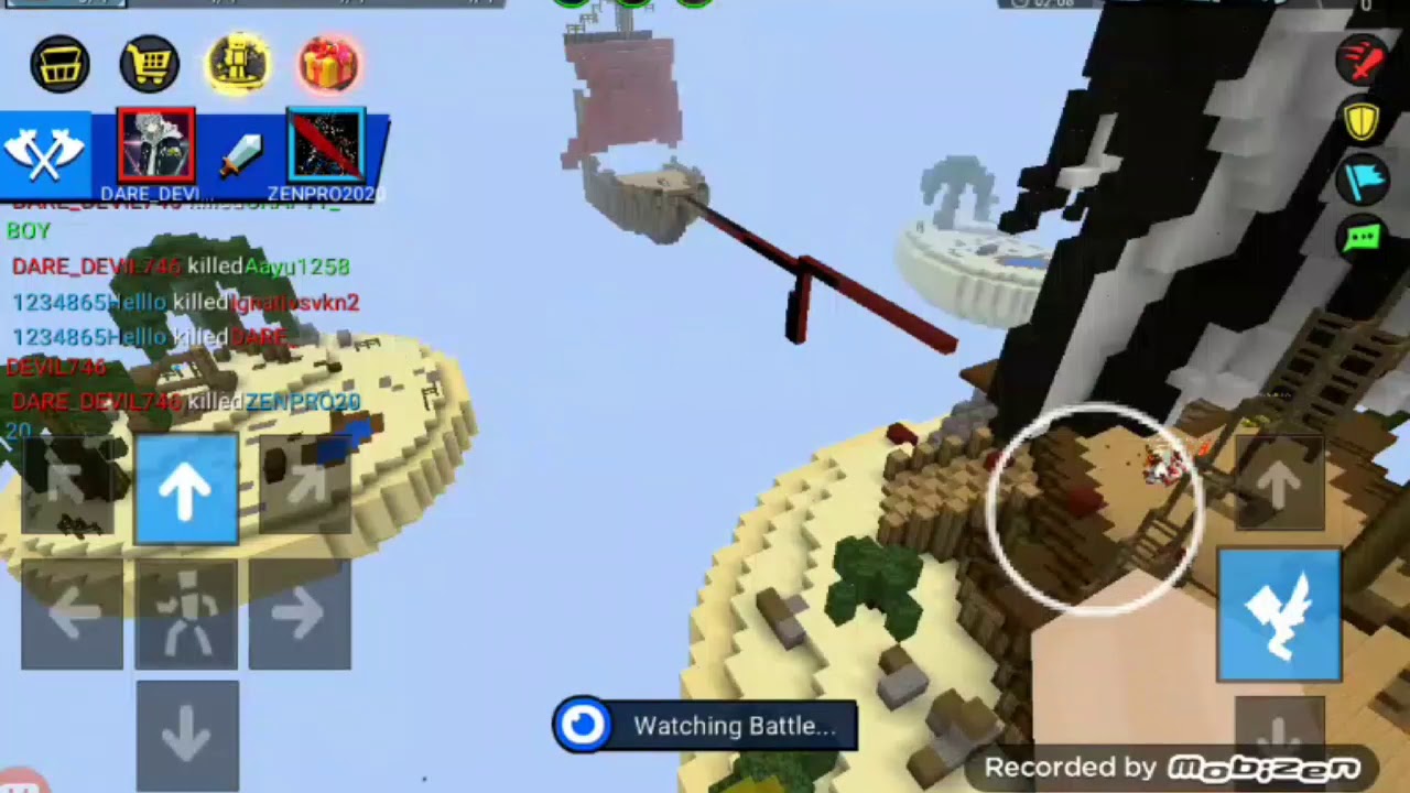 Block man go( bed wars) new map - YouTube