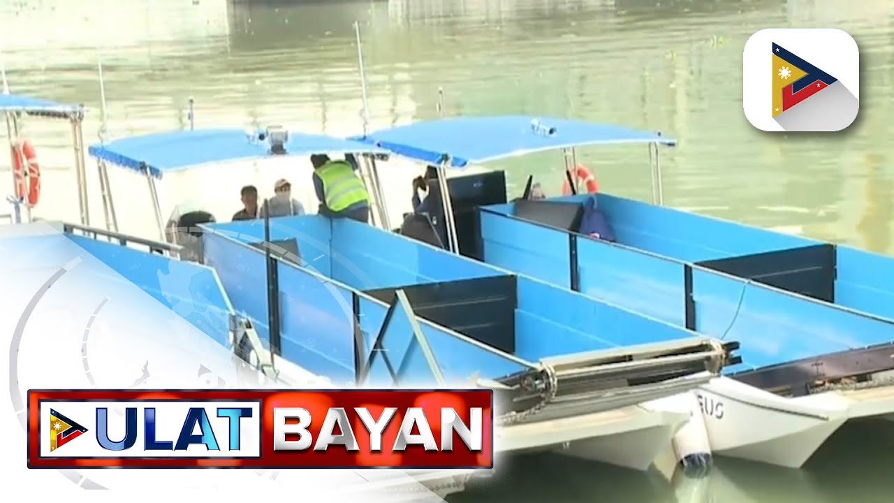 Kauna-unahang tatak Pinoy “Floating solid waste collector” system ...