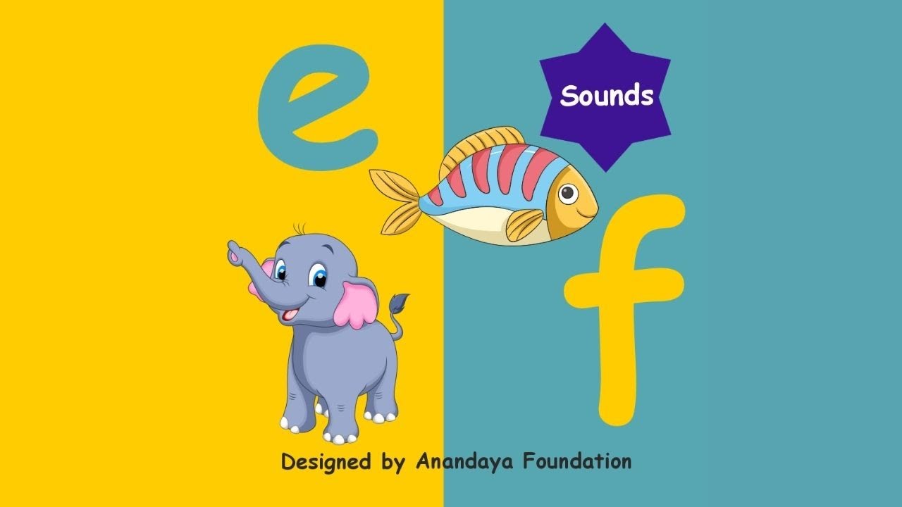 Learn Letter Sounds - /e/ /f/ - YouTube
