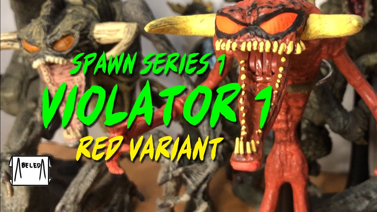 Violator 1 Red variant -Spawn series 1 - YouTube