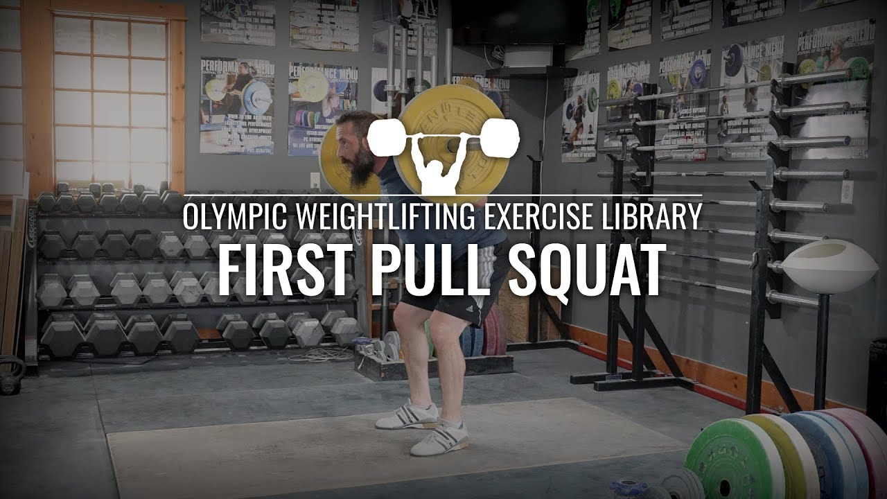 First Pull Squat | Olympic Weightlifting Exercise Library - YouTube