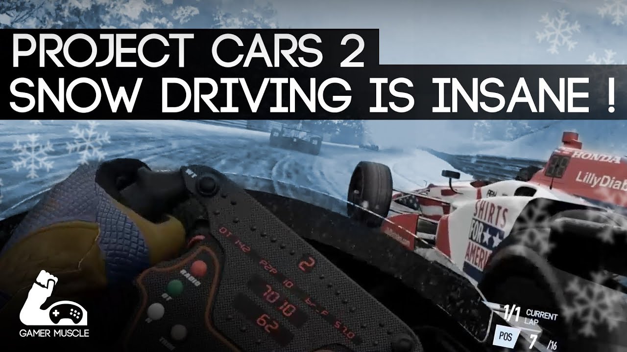 PROJECT CARS 2 SNOW DRIVING FORMULA CAR - VR - MURRAY WALKER COMMENTARY ...