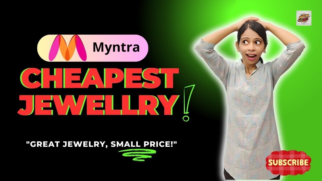 Women Jewellery | Necklace & Earrings | Myntra | Jewellery | Unboxing ...
