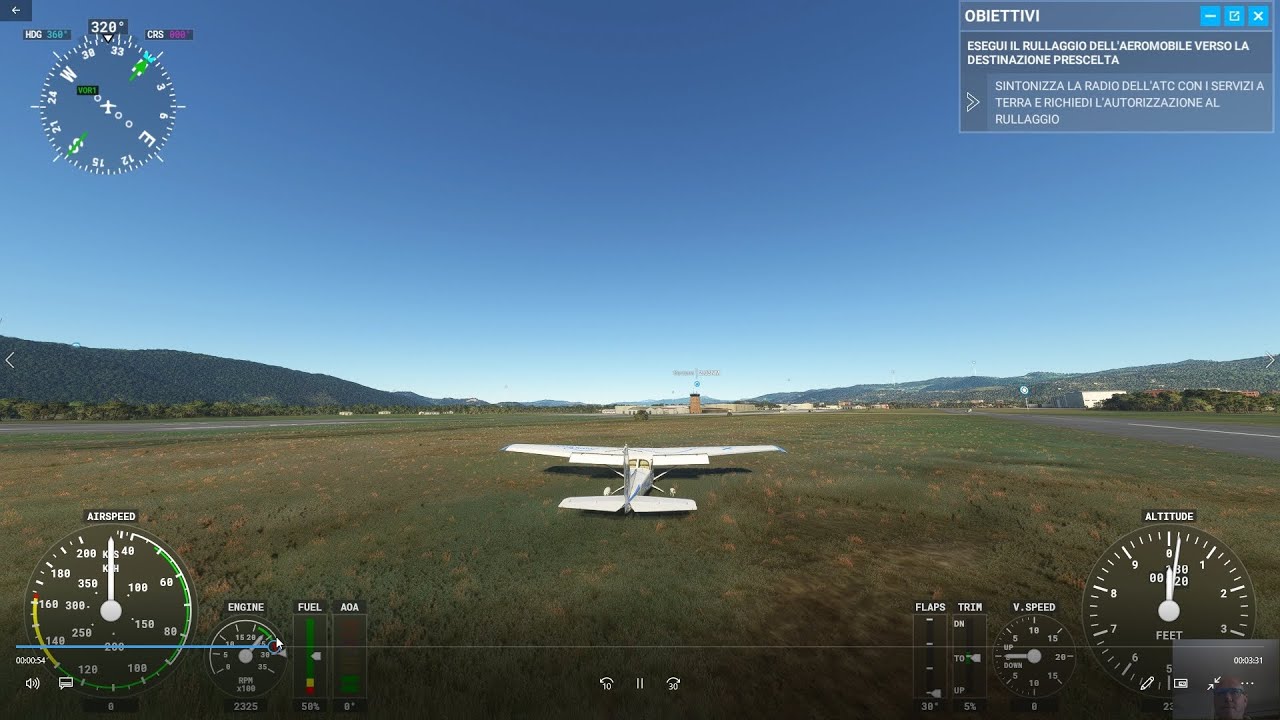 Cessna 172 Crash Campo Volo Delta Condor Microsoft Flight Simulator ...