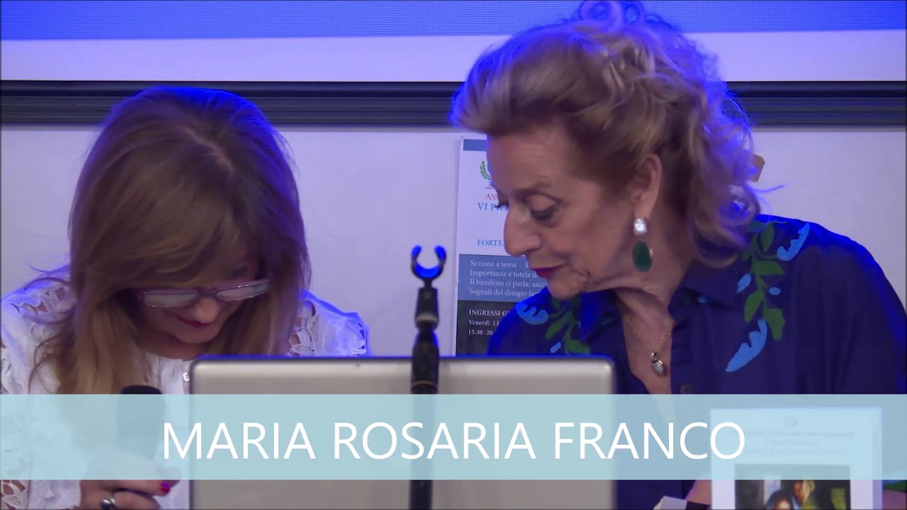 VI PREMIO LETTERARIO CITTA' DI SARZANA MARIA ROSARIA FRANCO - YouTube
