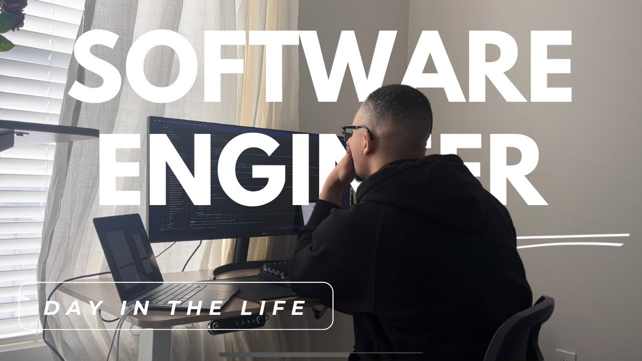 Realistic Day In The Life Of A Software Engineer - YouTube