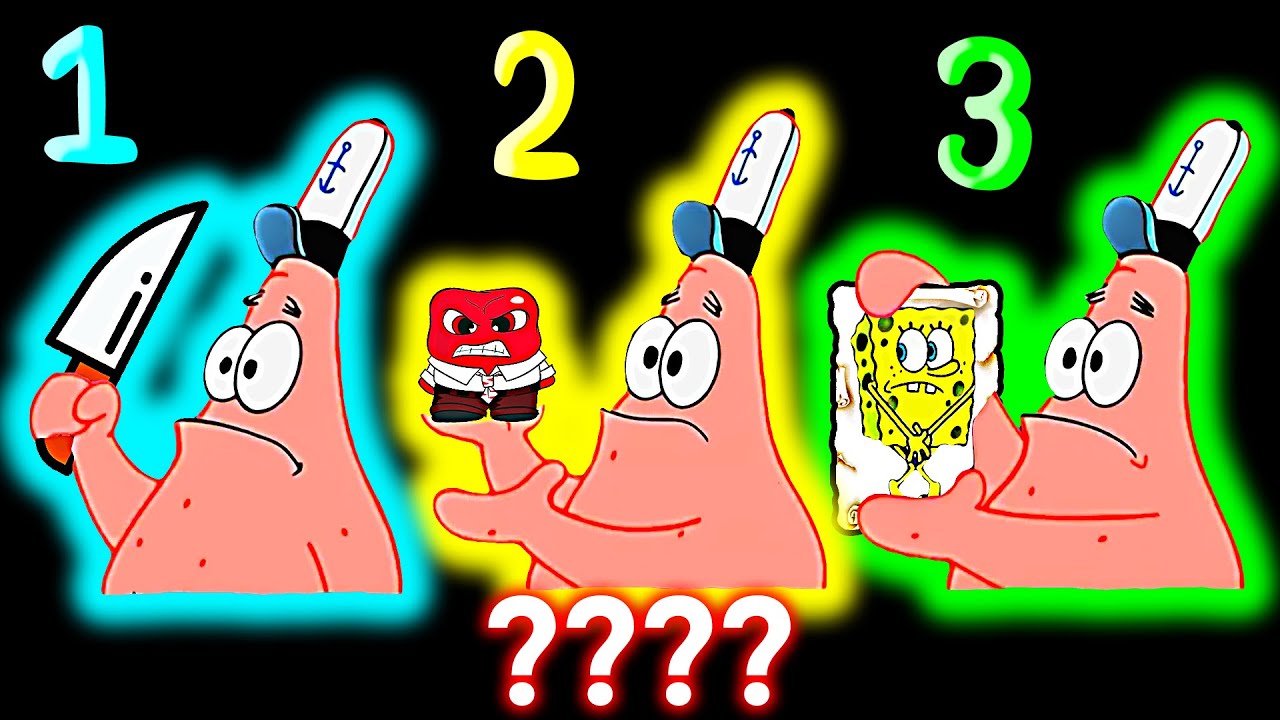 6 SpongeBob & Patrick "No, No, No!" Sound Variations in 37 Seconds ...