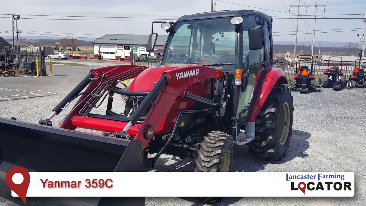 Yanmar 359 Tractor - YouTube