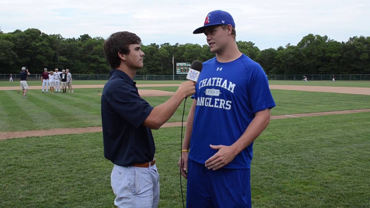 Game 41 at Cotuit - Catch of the Day - Bo Burrup | July 31, 2016 - YouTube