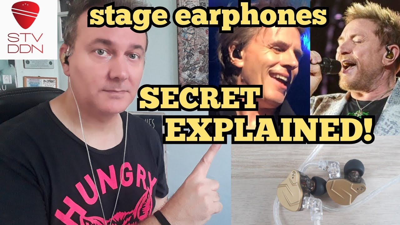 Stage earphones secret explained - the whole truth - what we ear on ...