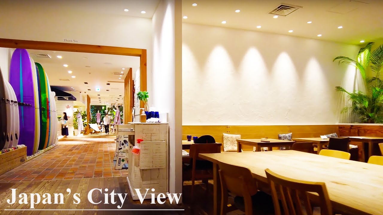 [4K 60] Tokyo, Harajuku - Ron Herman Cafe Sendagaya | Day walk around ...